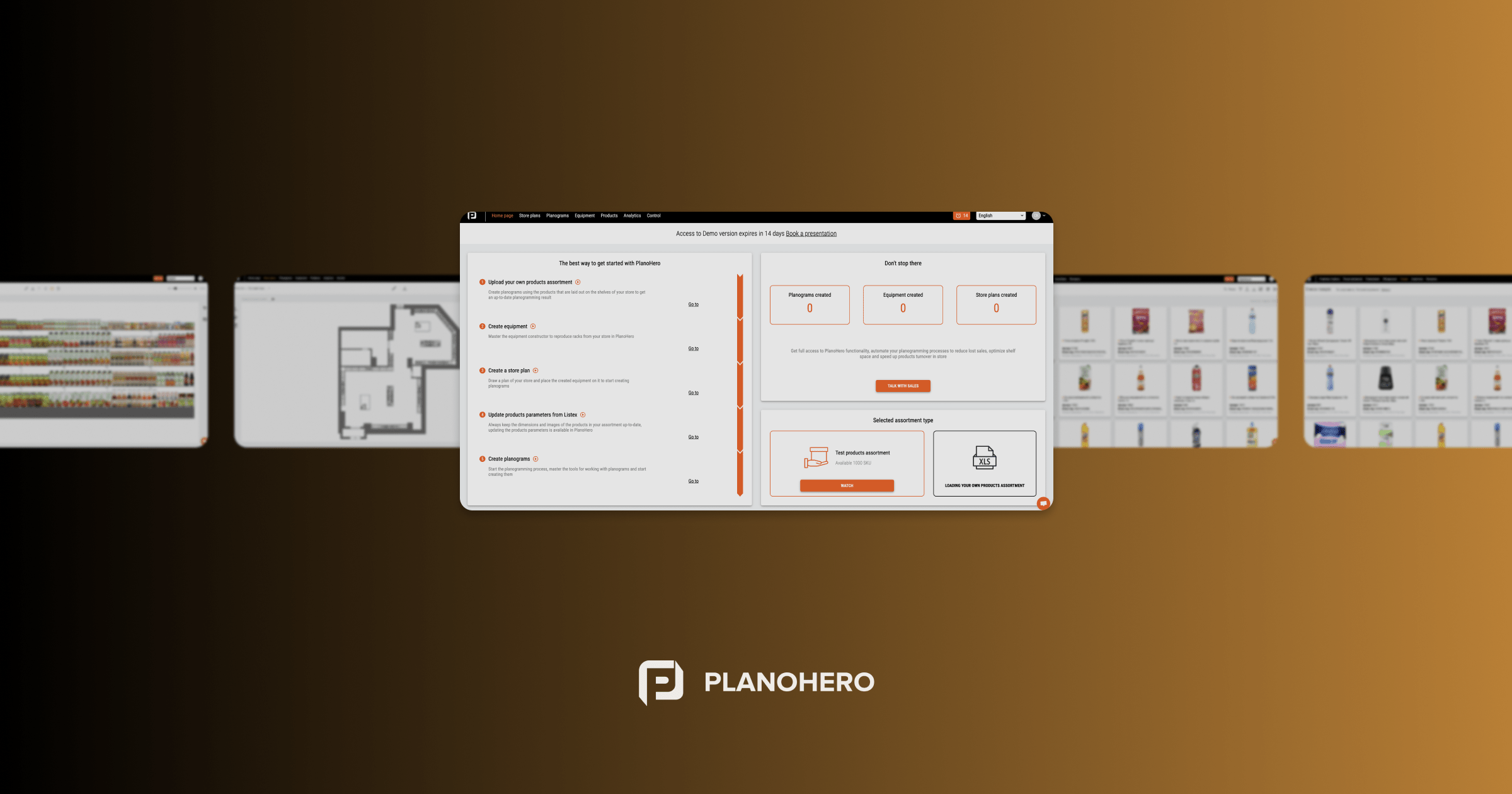PlanoHero - creating and deploying shop planogram